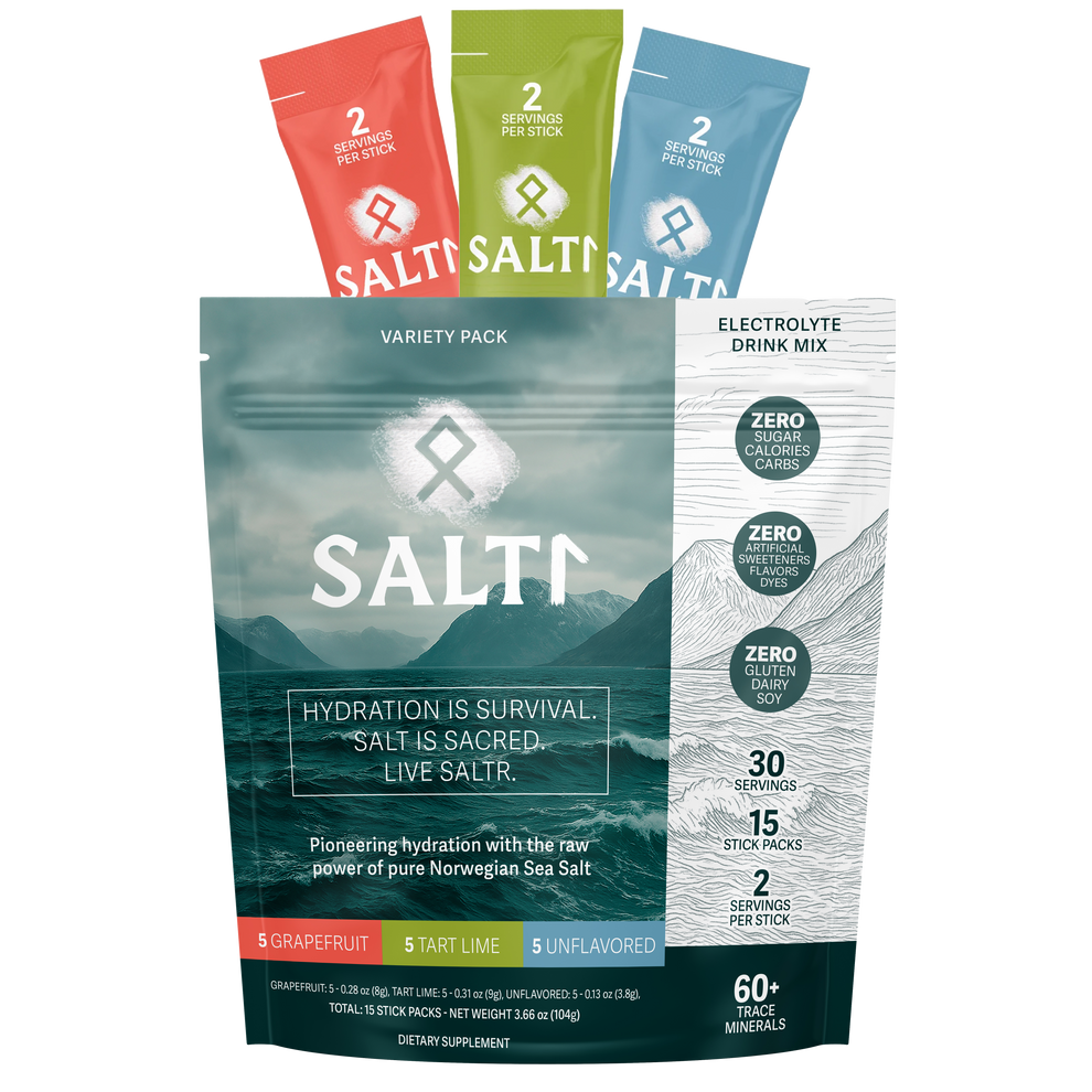 SALTR VARIETY PACK Electrolyte Packets - 3 Flavors – LIVESALTR